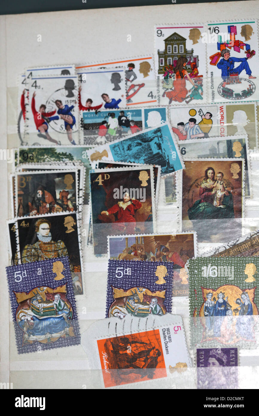 British commemorative postage stamps hi-res stock photography and ...