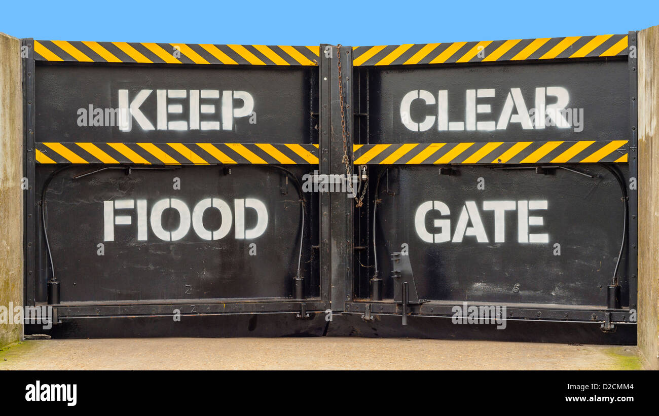 Flood gate hi-res stock photography and images - Alamy