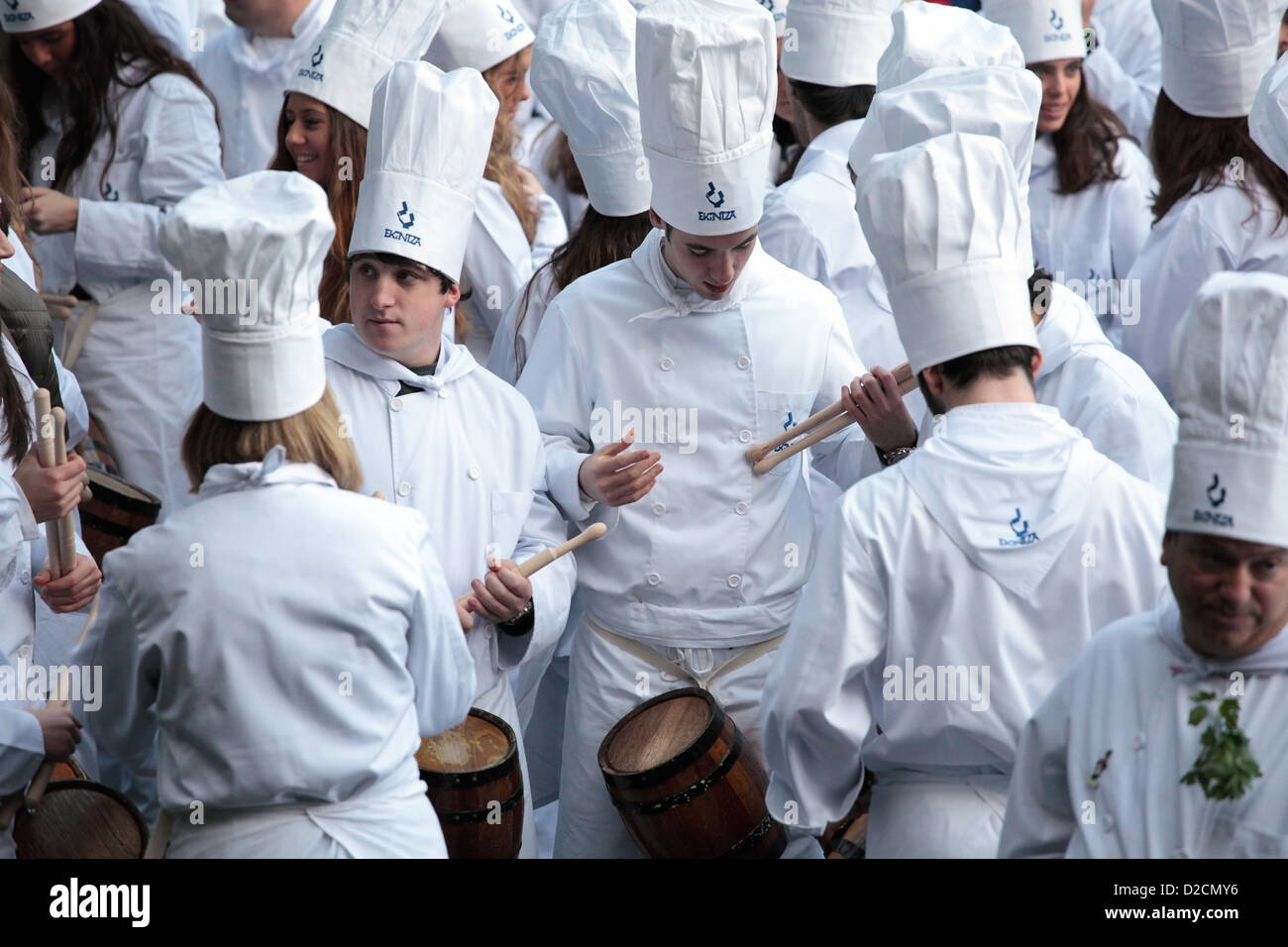 Tamborrada, also known as San Sebastian day, celebrations in San ...