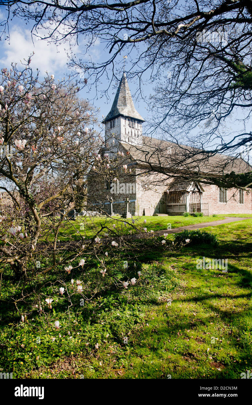 Parish church in Springtime Stock Photo - Alamy