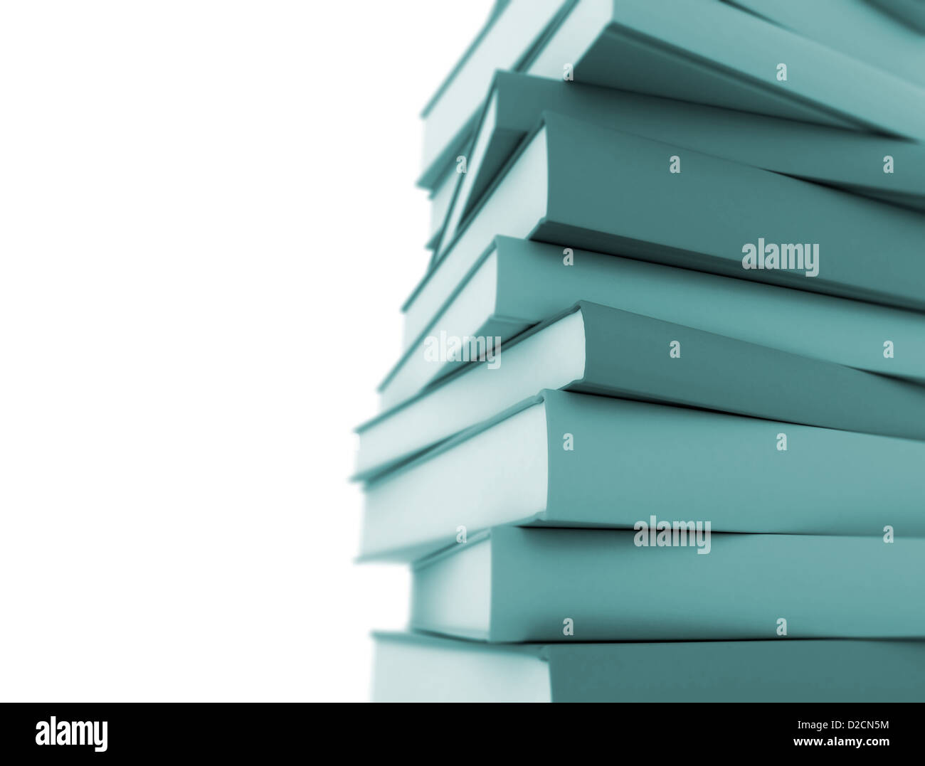 Close up of a stack of books Stock Photo - Alamy
