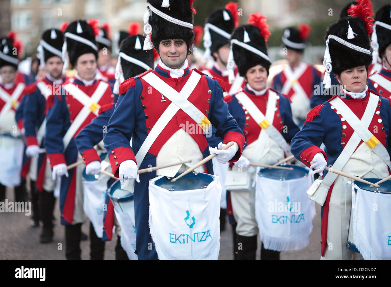 Tamborrada, also known as San Sebastian day, celebrations in San ...