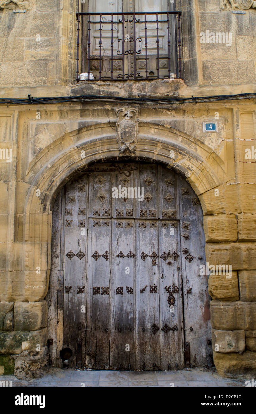 Salazar Palace facade. Haro, La Rioja, Spain Stock Photo - Alamy