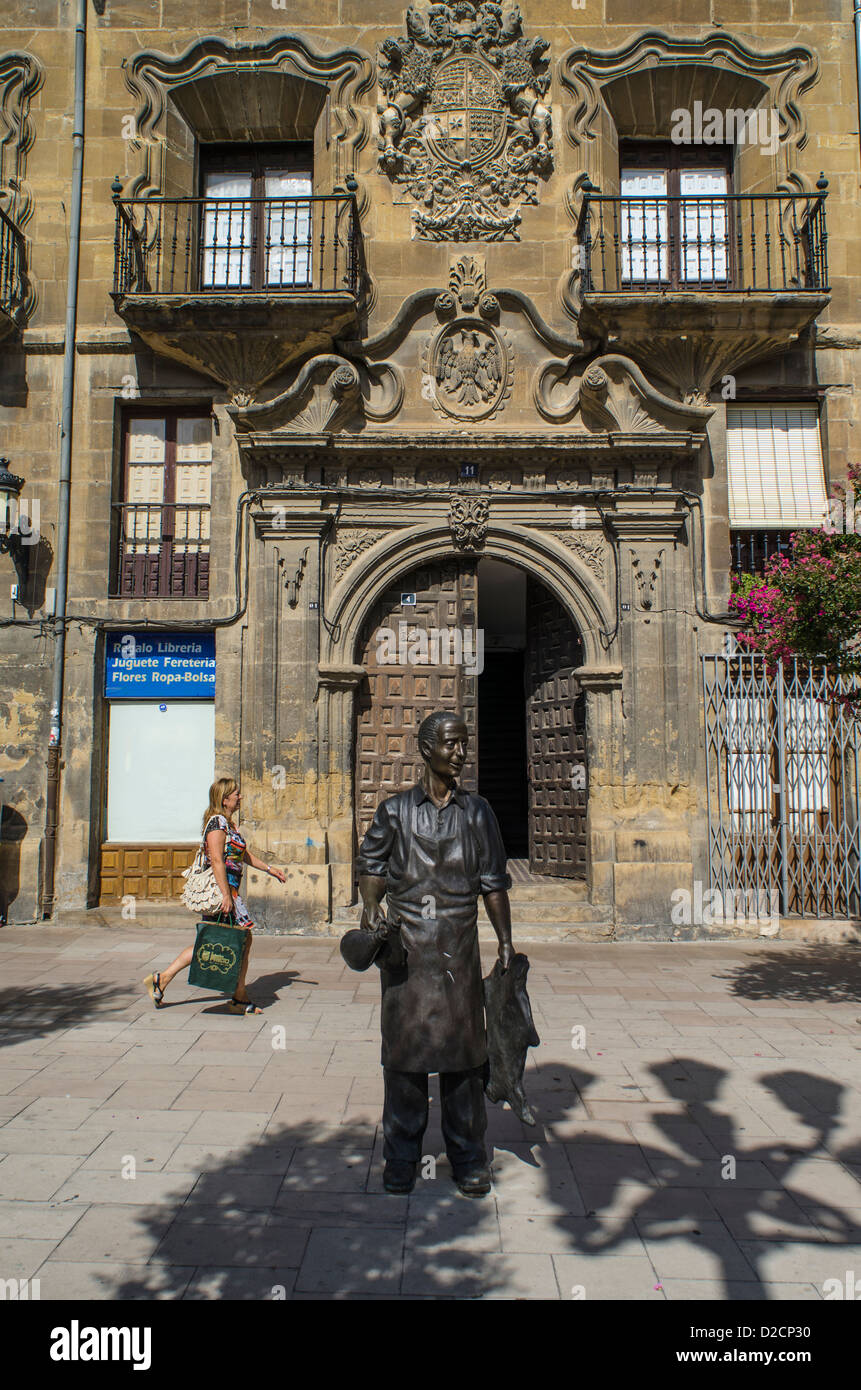 Santa Cruz Palace, Haro, La Rioja, Spain Stock Photo - Alamy