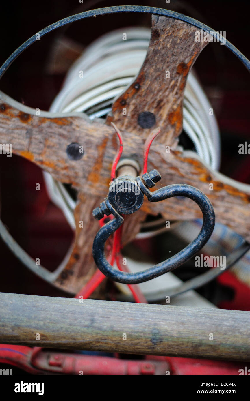 old pump fire engine Stock Photo - Alamy