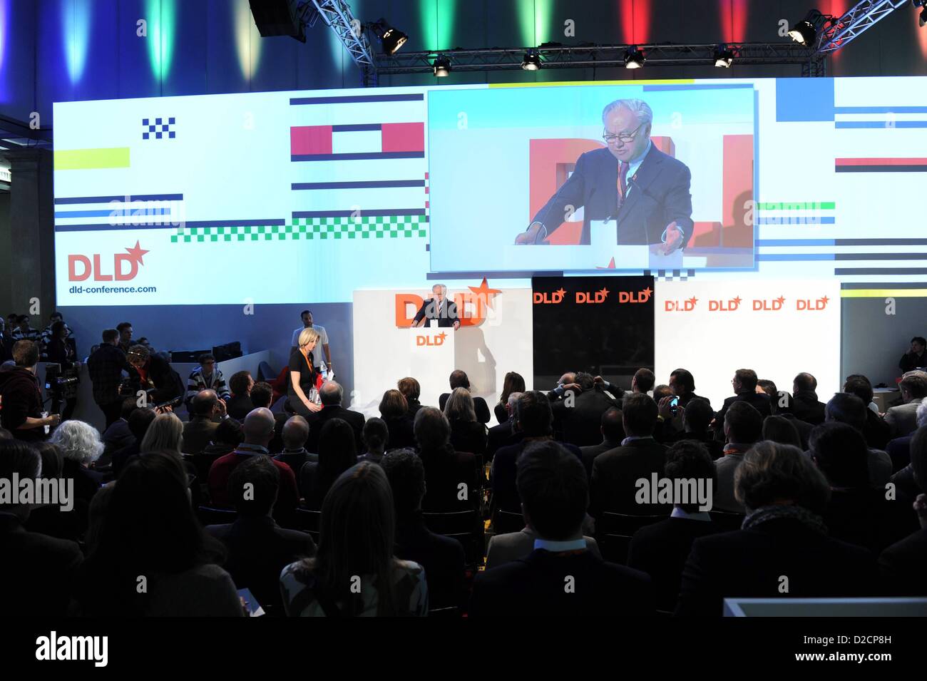 MUNICH/GERMANY - JANUARY 20: Overview of the audience during the ...