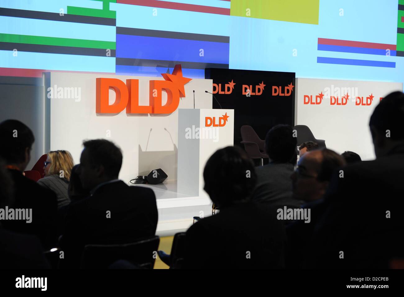 MUNICH/GERMANY - JANUARY 20: A feature of the audience during the ...