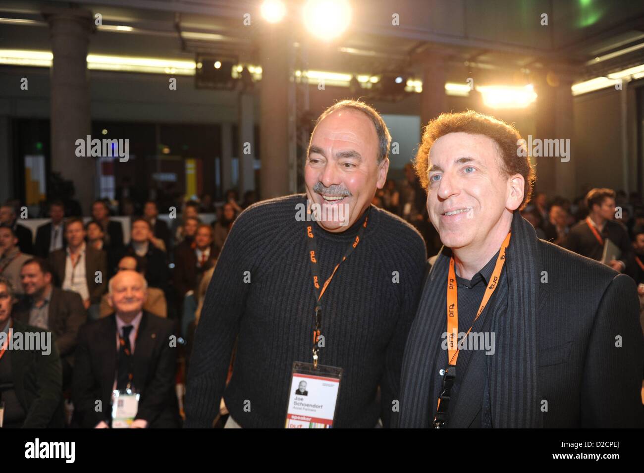 MUNICH/GERMANY - JANUARY 20: Participants of the Digital Life Design ...