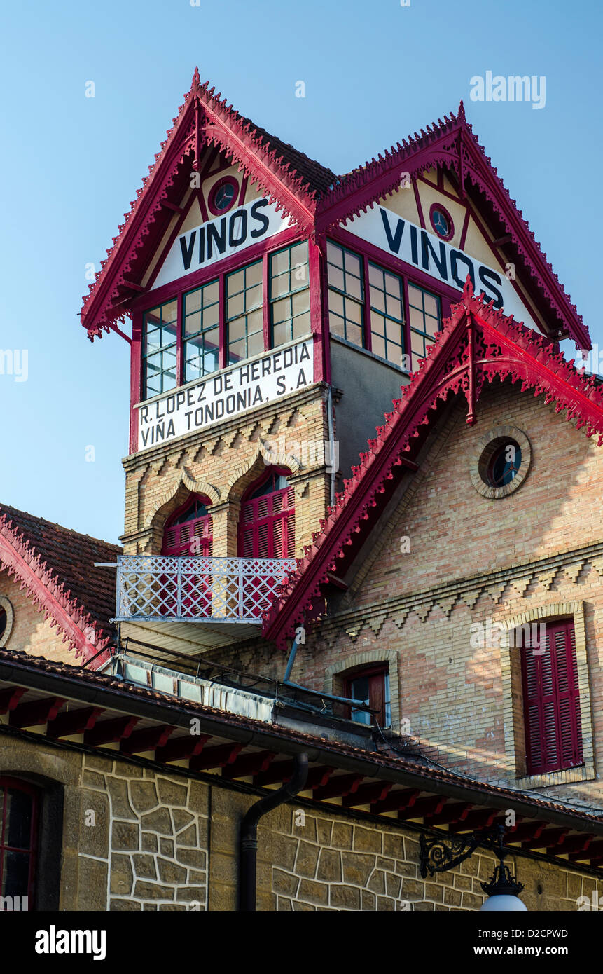 Lopez de Heredia winery, Haro, La Rioja, Spain Stock Photo - Alamy