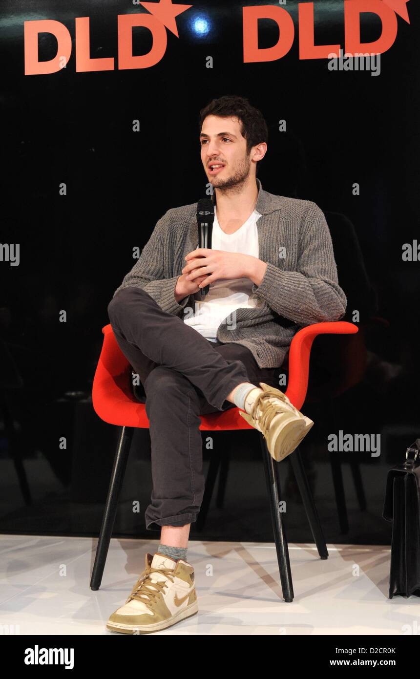 MUNICH/GERMANY - JANUARY 20: The Rap Genius founder Ilan Zechory speaks ...