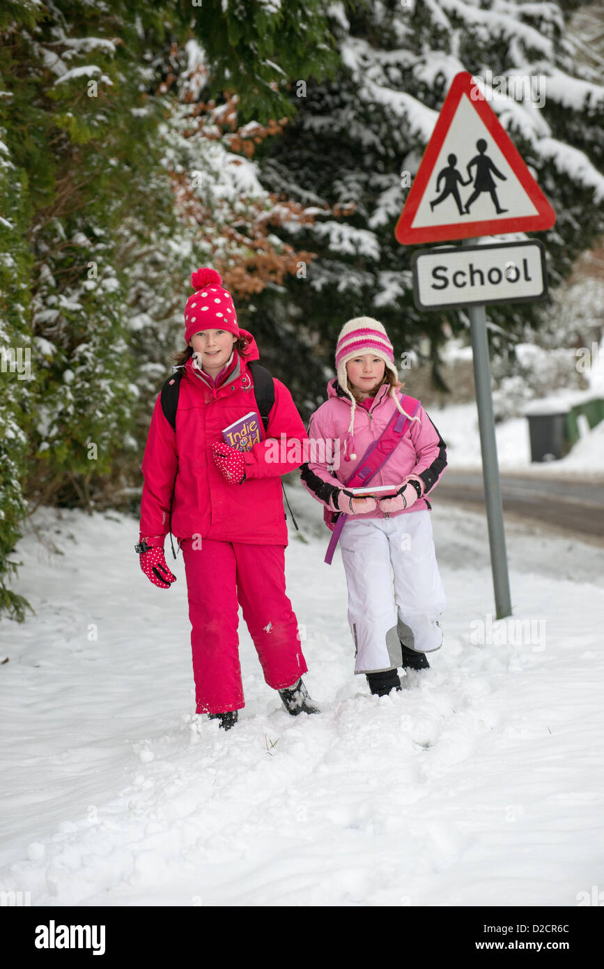 Walking To School