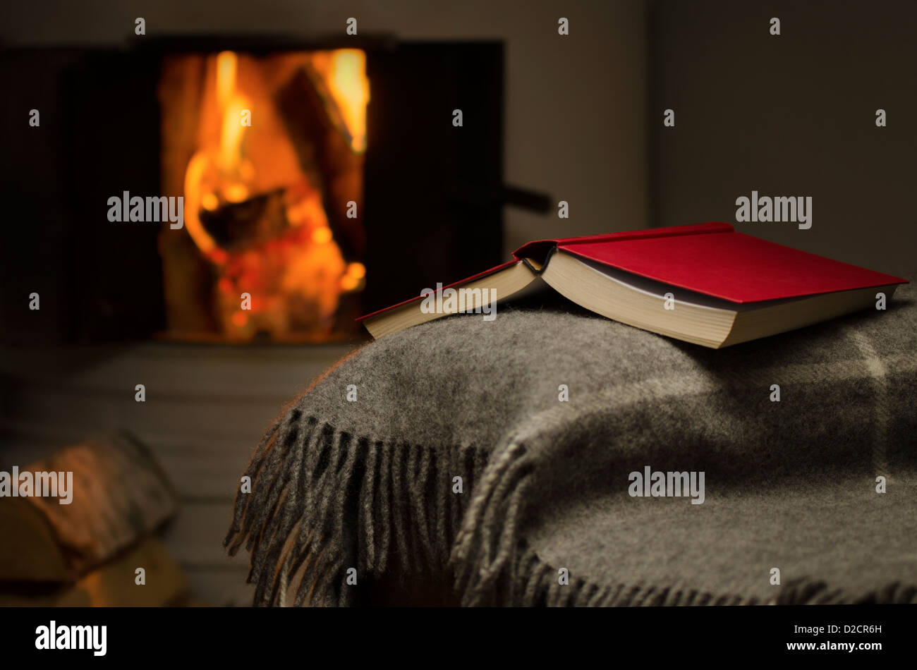 Relax sofa fireplace hi-res stock photography and images - Alamy