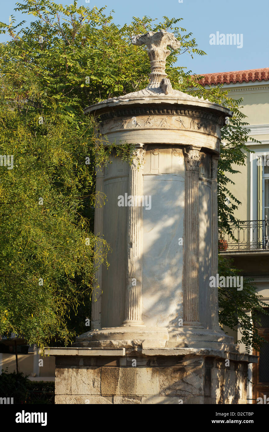 Lysikrates Monument, 334 BC. Athens, Greece Stock Photo - Alamy