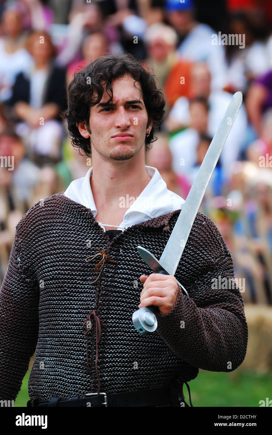 Historic swordsman hi-res stock photography and images - Alamy