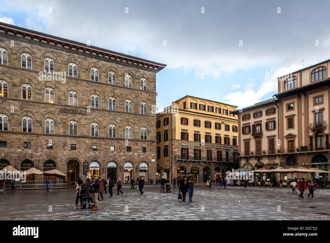Signoria square hi-res stock photography and images - Alamy