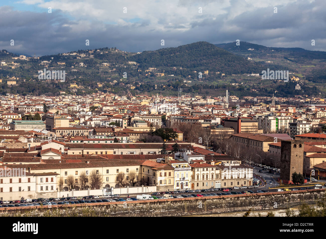 Florence, View From Above Stock Photo - Alamy
