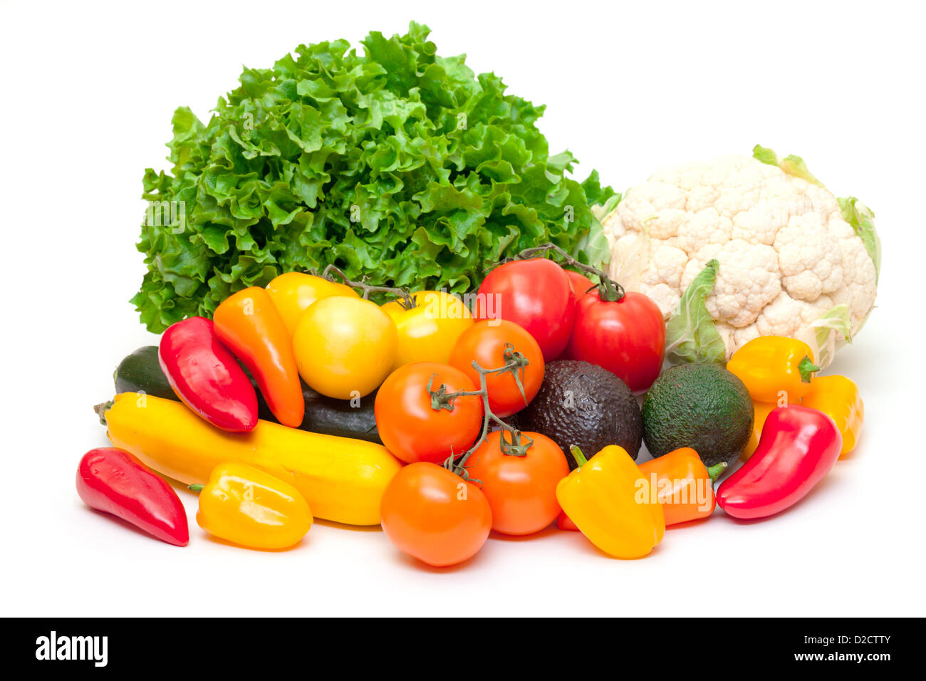Fresh mixed vegetables on hi-res stock photography and images - Alamy