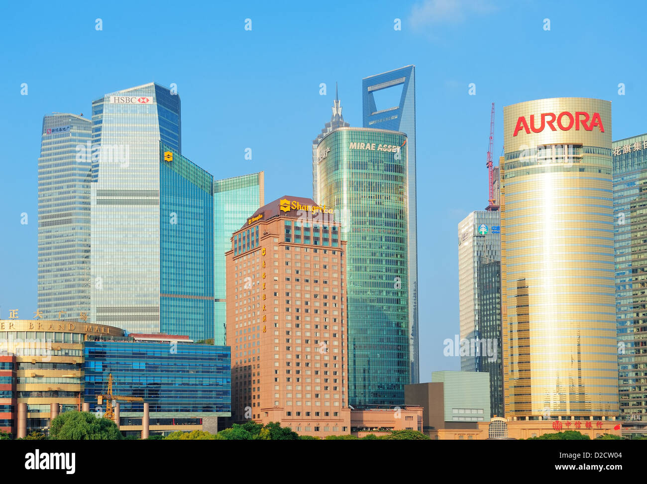 Urban architectures with city skyline Stock Photo - Alamy