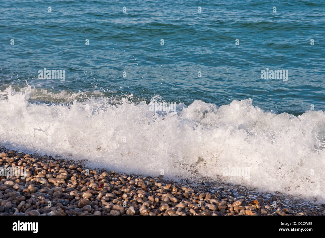 Ocean surf at Etretat, France, in the morning Stock Photo - Alamy