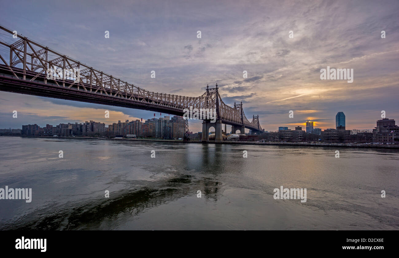 The Ed Koch Queensboro Bridge, also known as the 59th Street Bridge ...