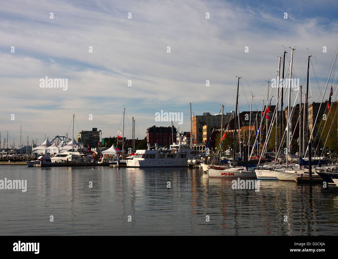 Victoria harbor marina hi-res stock photography and images - Alamy