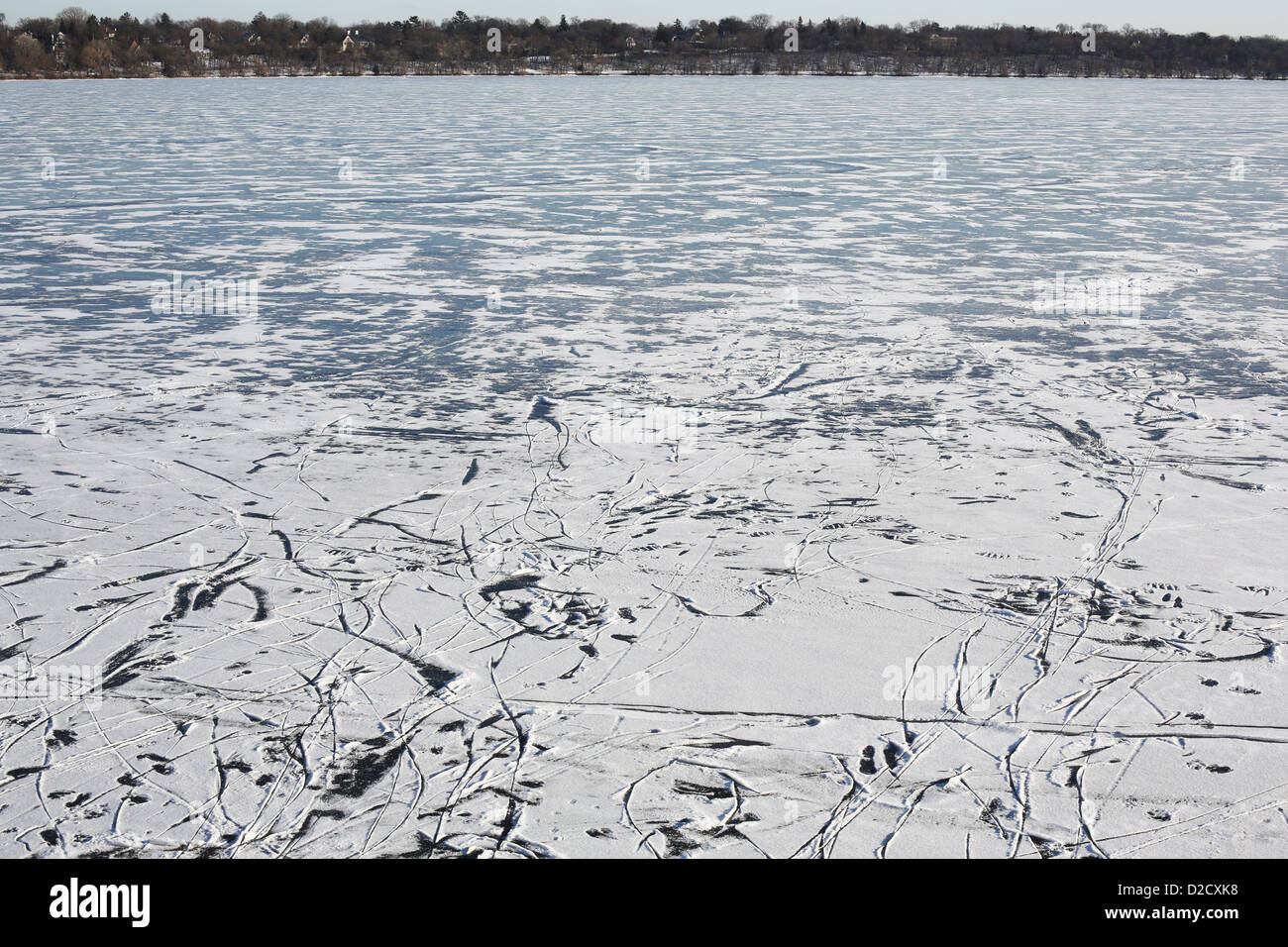 Ice with marks from skating hi-res stock photography and images - Alamy