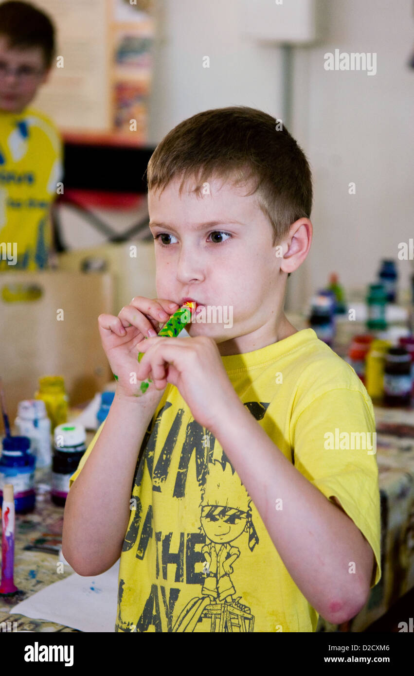 Russian boy hi-res stock photography and images - Alamy