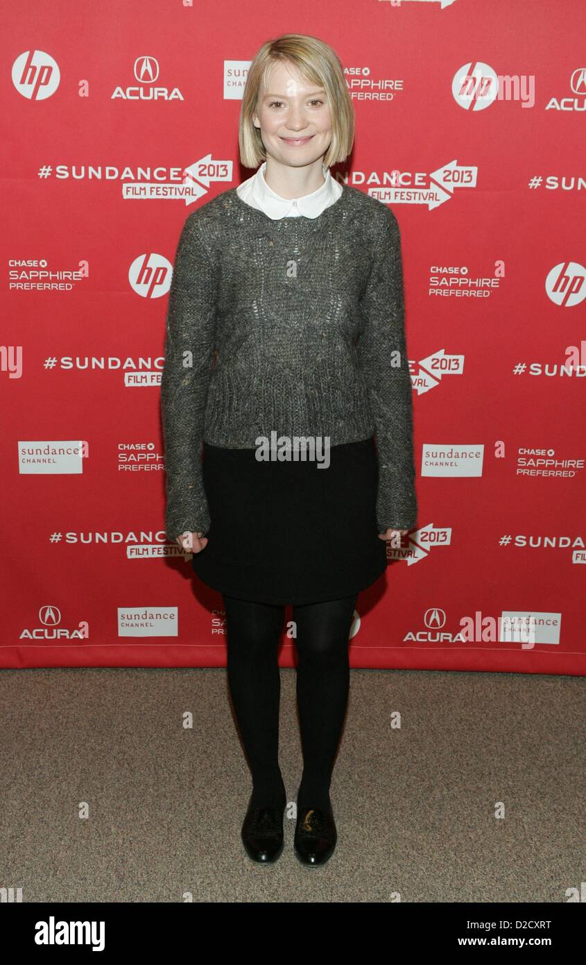 Mia wasikowska stoker hi-res stock photography and images - Alamy