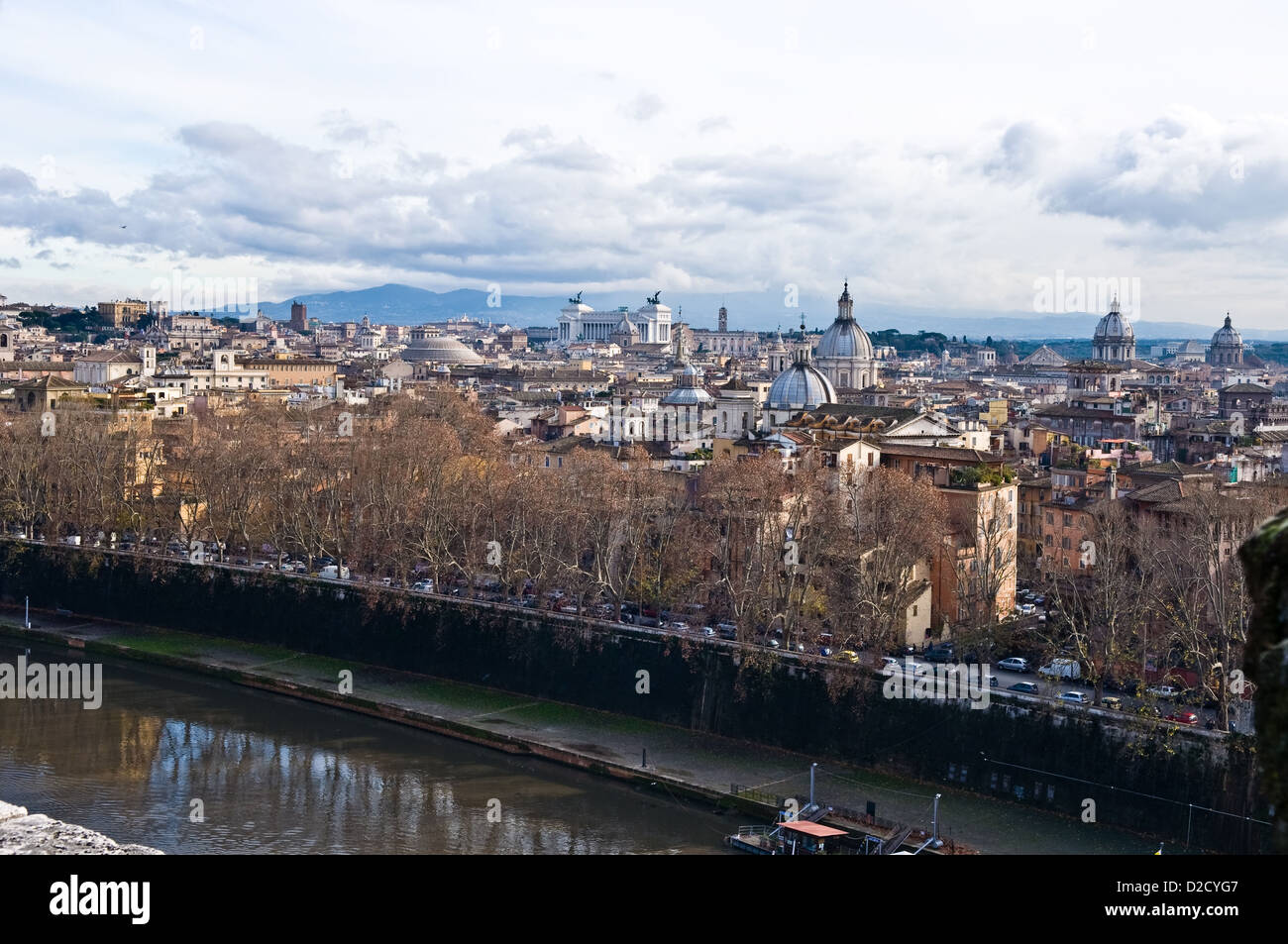 Panorama of rome hi-res stock photography and images - Alamy