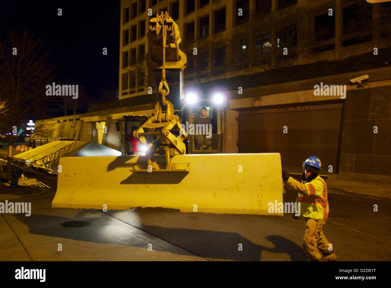 Jersey barrier hi-res stock photography and images - Alamy