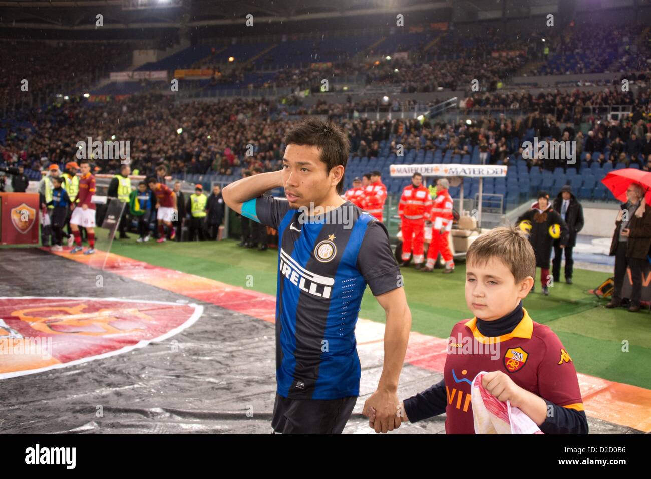 Yuto Nagatomo (Inter), JANUARY 20, 2013 - Football / Soccer : Yuto ...
