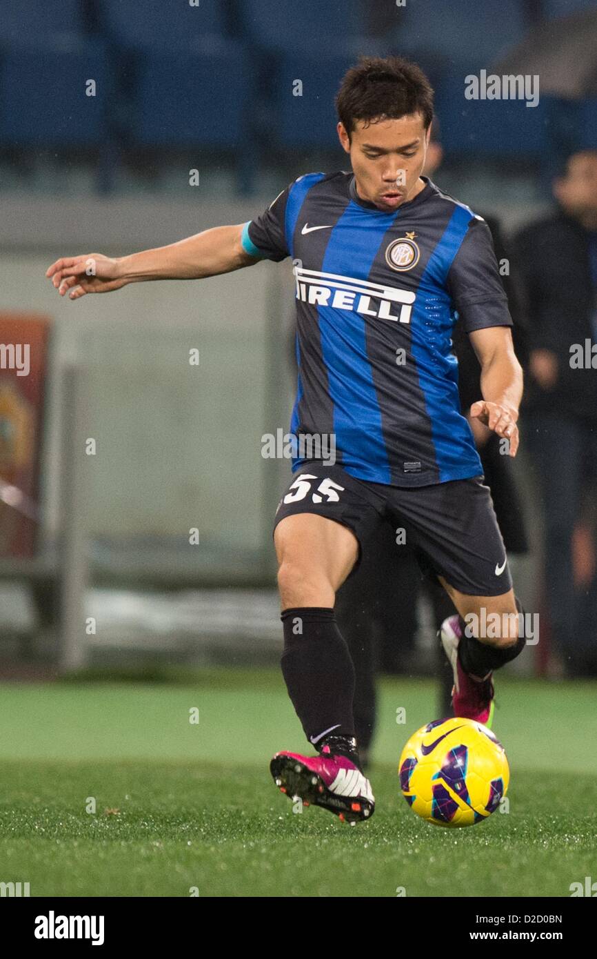Yuto Nagatomo (Inter), JANUARY 20, 2013 - Football / Soccer : Italian ...