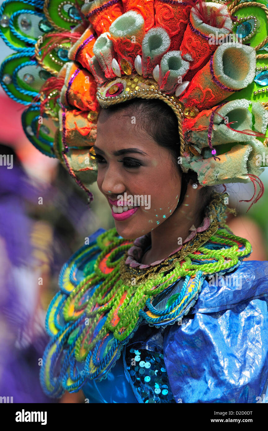 Sinulog Queen Cebu City Philippines Stock Photo - Alamy