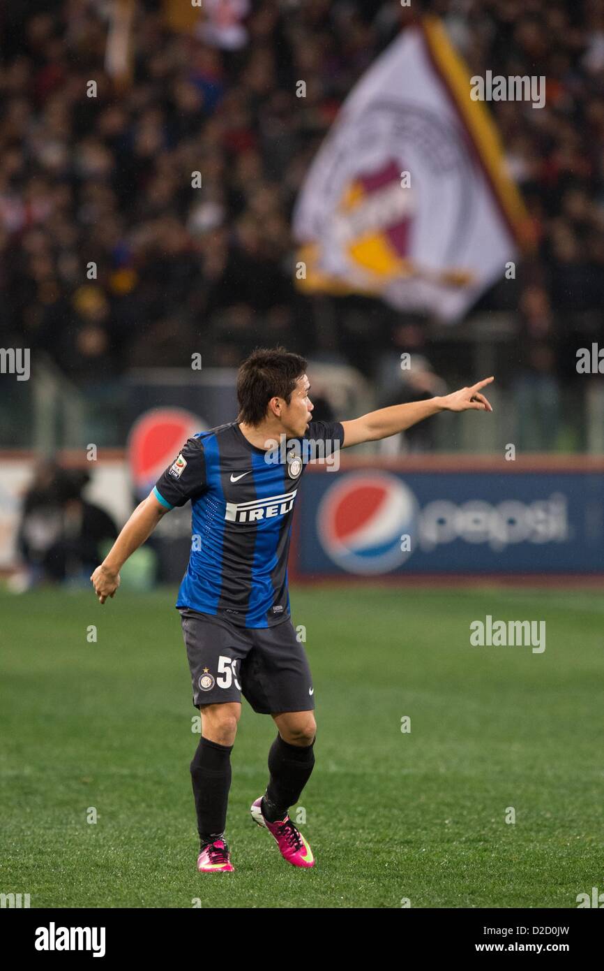 Yuto Nagatomo (Inter), JANUARY 20, 2013 - Football / Soccer : Italian ...