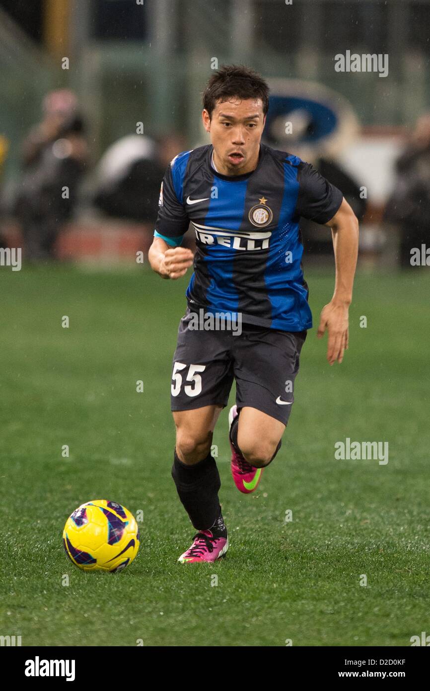 Yuto Nagatomo (Inter), JANUARY 20, 2013 - Football / Soccer : Italian ...