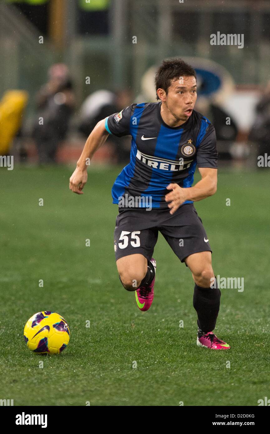 Yuto Nagatomo (Inter), JANUARY 20, 2013 - Football / Soccer : Italian ...