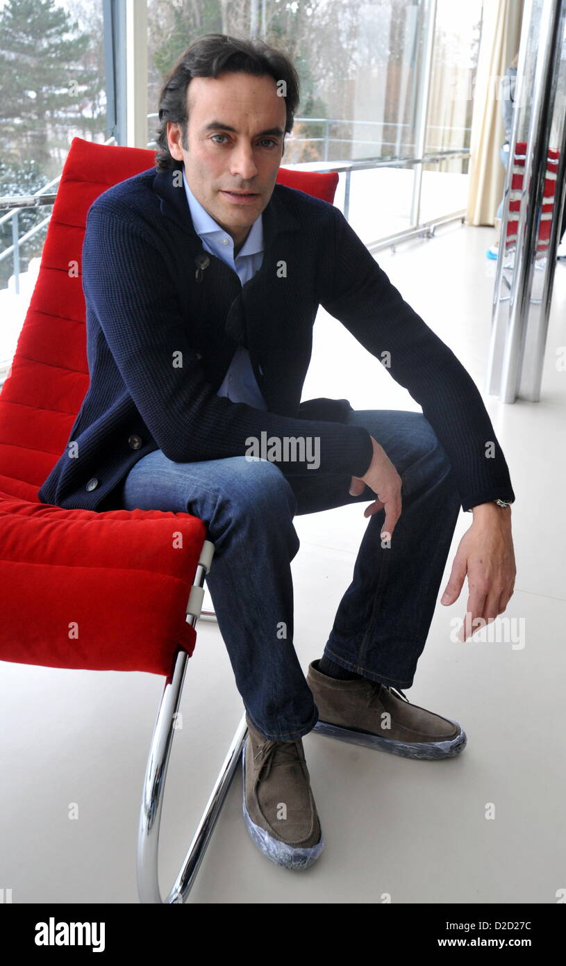 French actor Anthony Delon, the son of Alain Delon, enjoys the ...