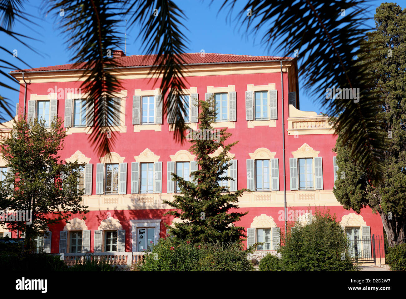 The Matisse museum of Nice city Stock Photo - Alamy