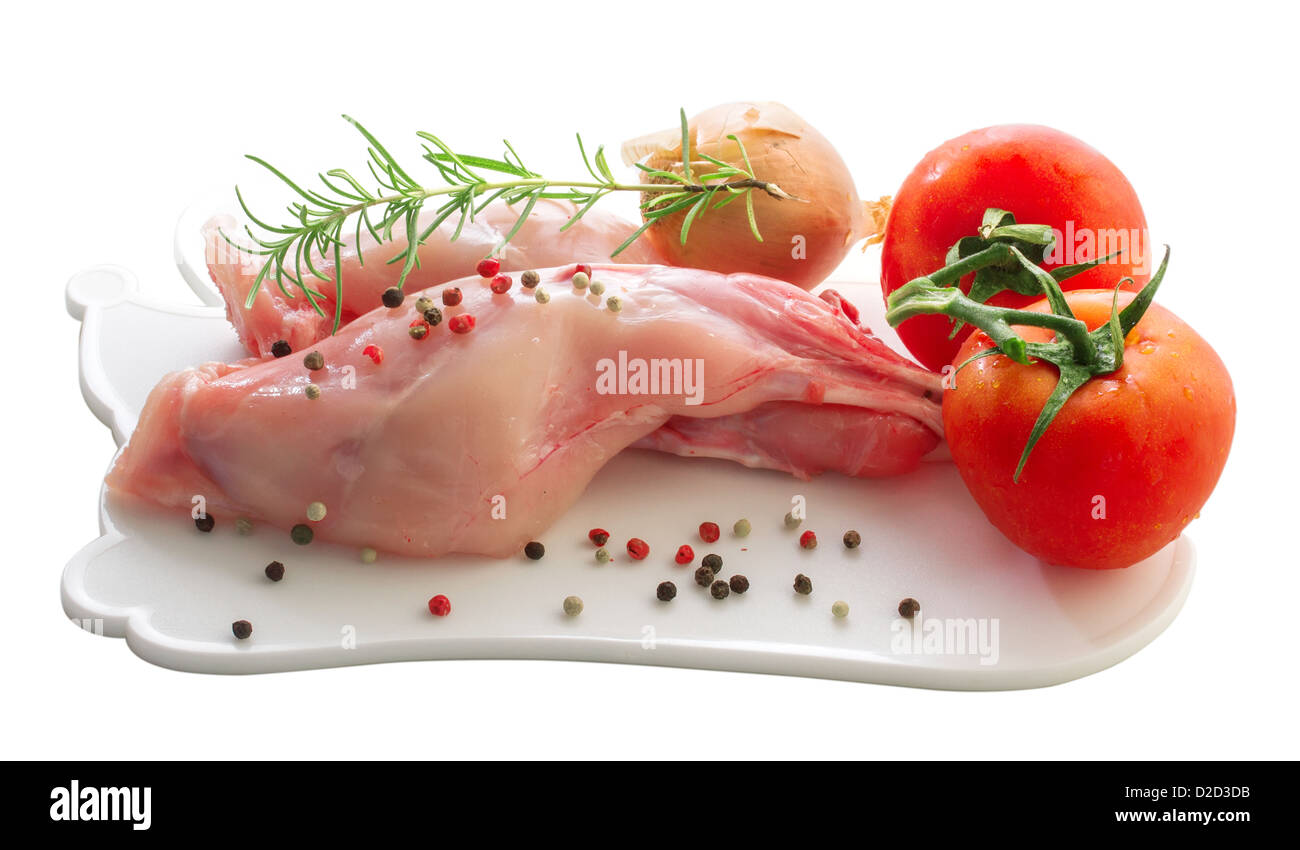 Rabbit leg Cut Out Stock Images & Pictures - Alamy