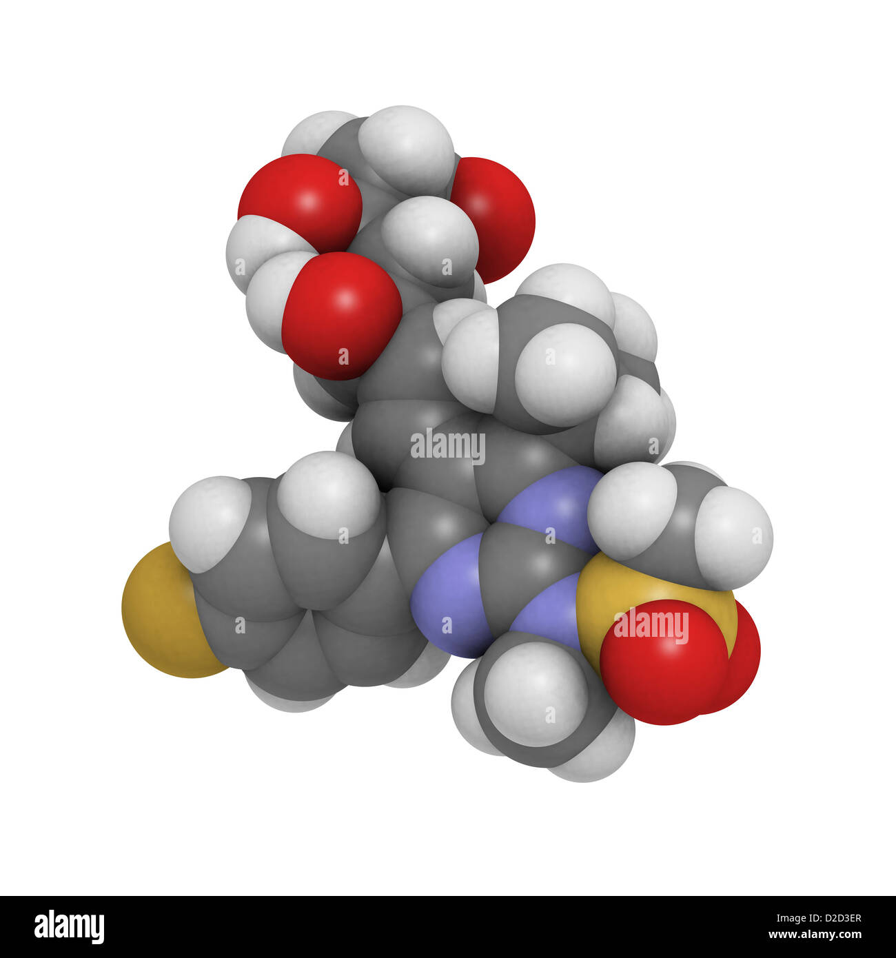 Rosuvastatin cholesterol-lowering drug statin class enzyme blocker ...