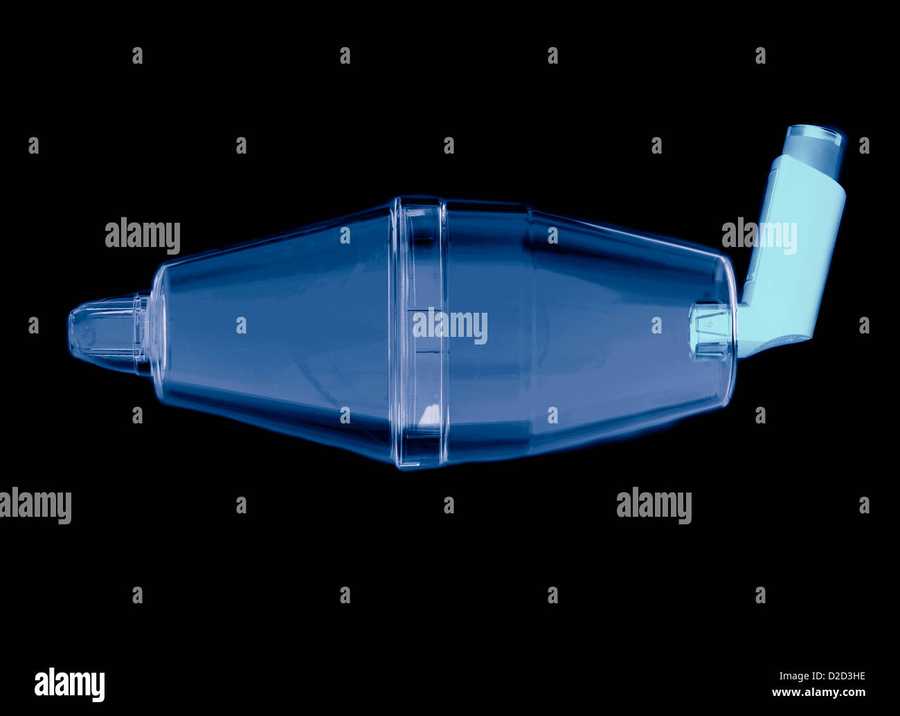 Asthma inhaler spacer hi-res stock photography and images - Alamy
