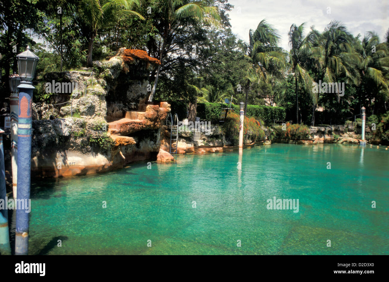 Venetian pool miami hi-res stock photography and images - Alamy