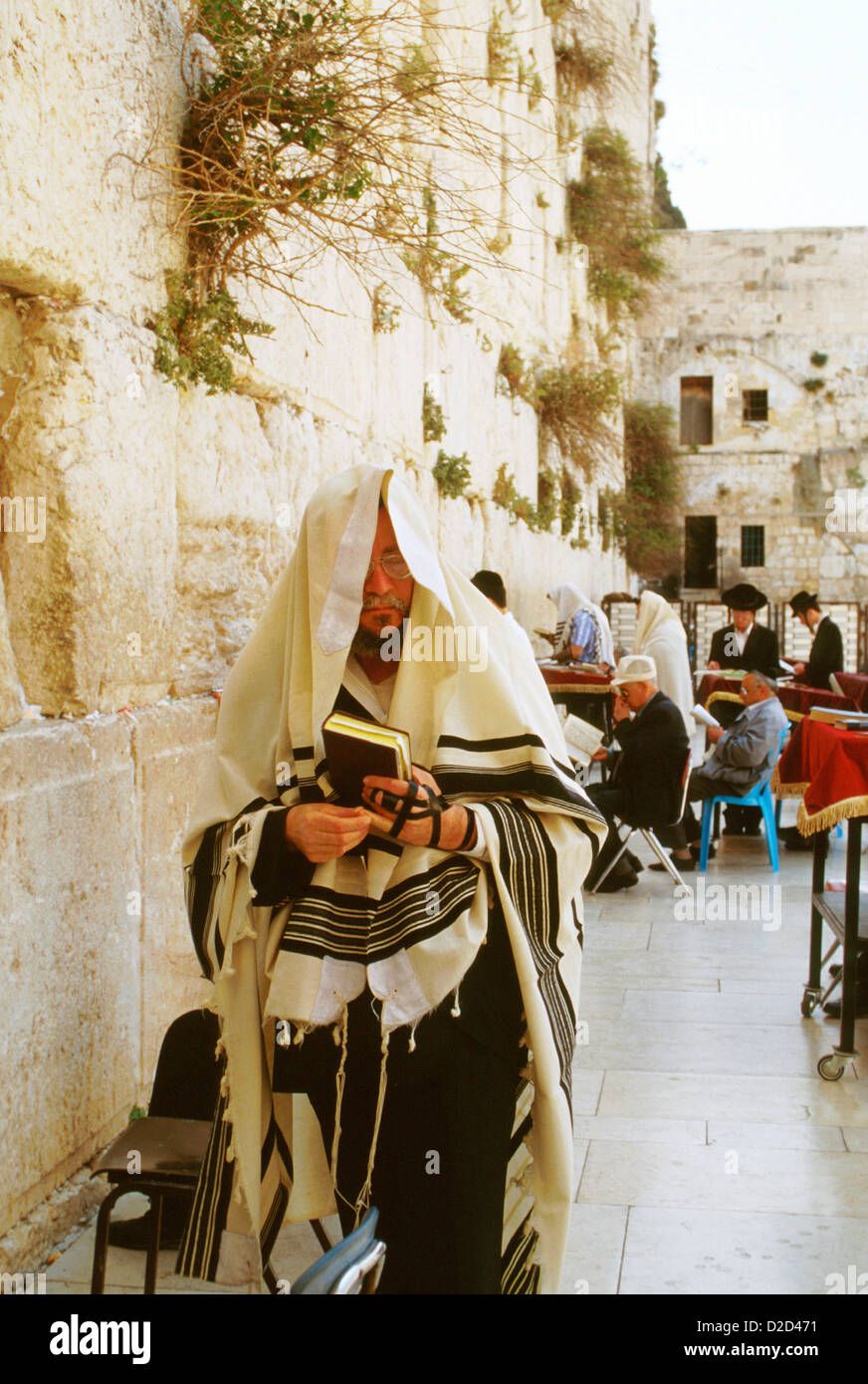 Israel, Jerusalem, Wailing Wall Stock Photo - Alamy