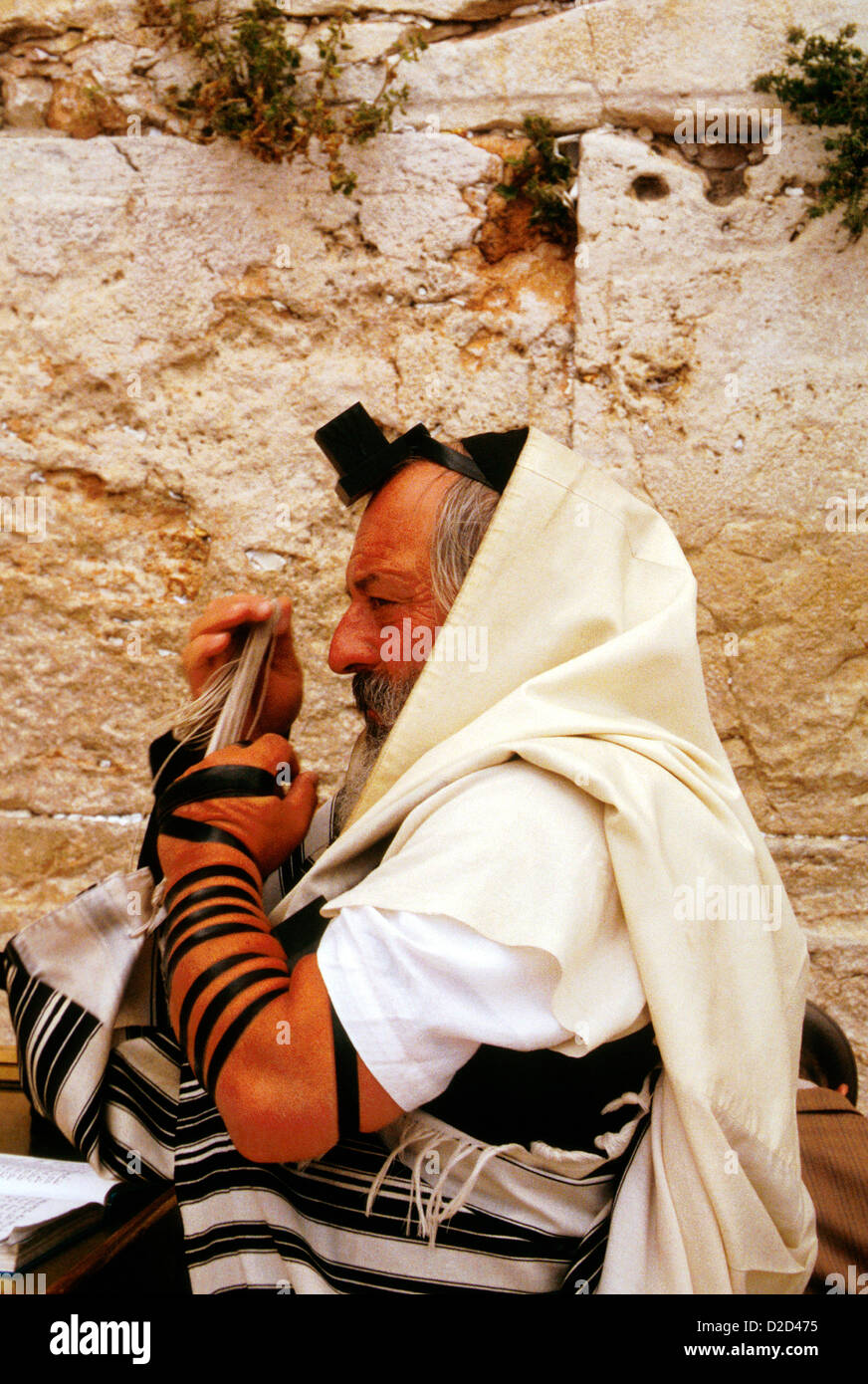 Israel, Jerusalem, Wailing Wall Stock Photo - Alamy