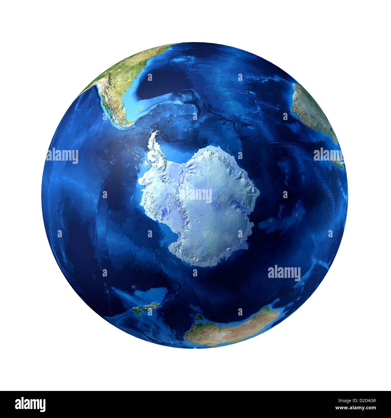 Antarctic region map hi-res stock photography and images - Alamy
