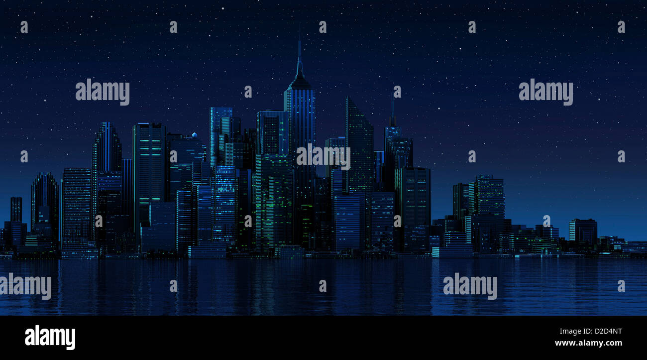 Night day artwork hi-res stock photography and images - Alamy