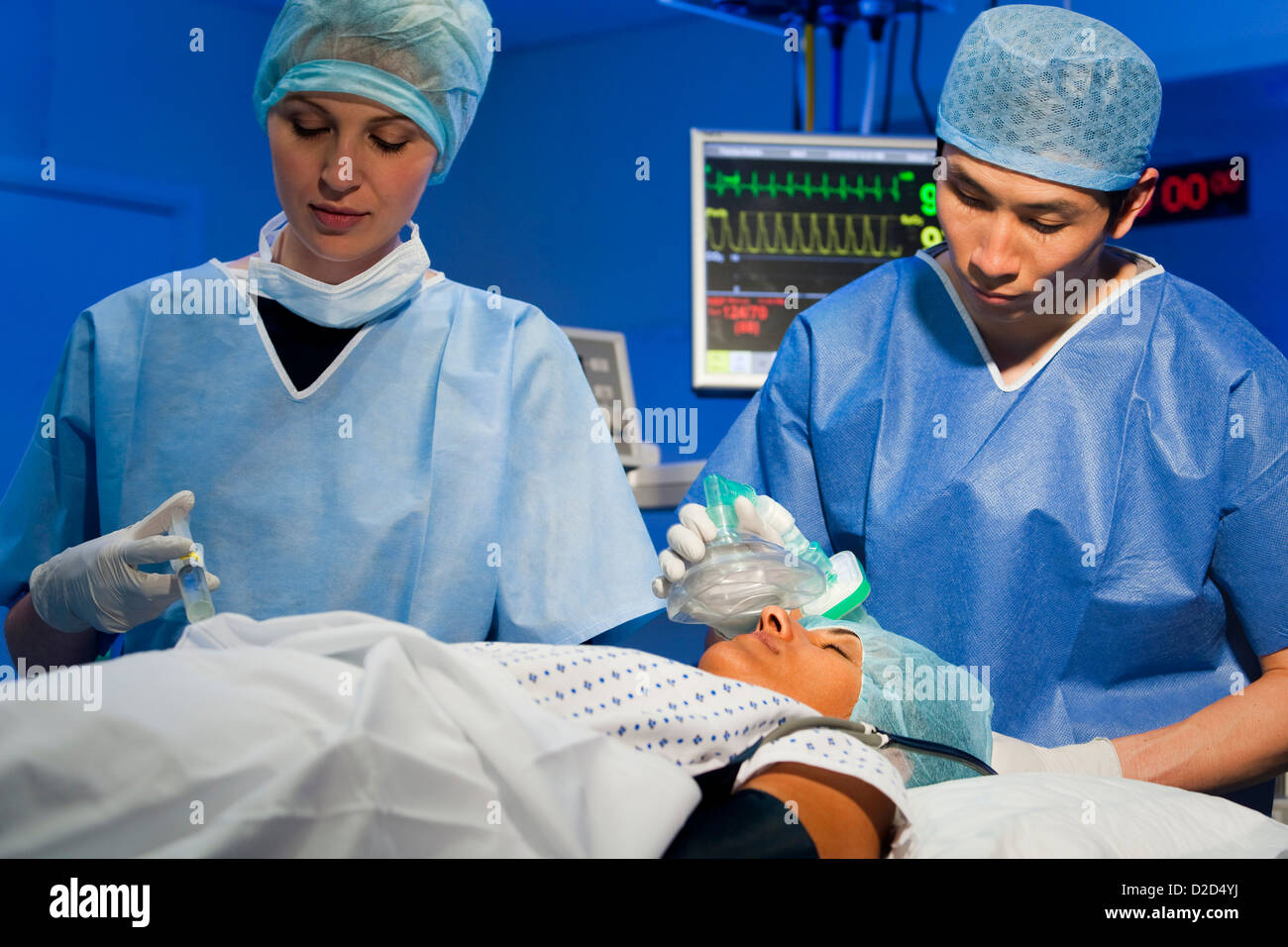 Anaesthetist anaesthetic mask hi-res stock photography and images - Alamy