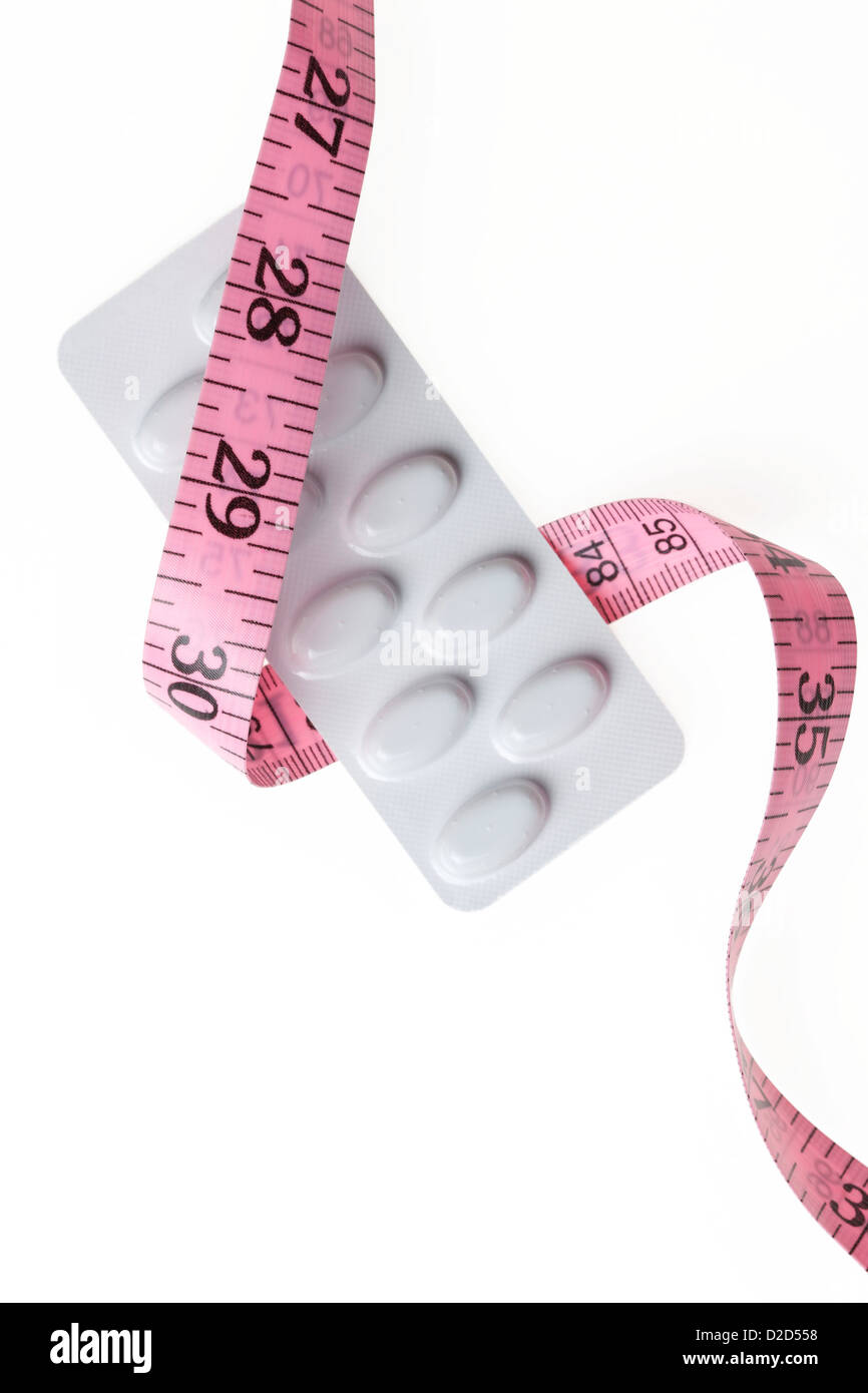 Slimming pills conceptual image Stock Photo - Alamy