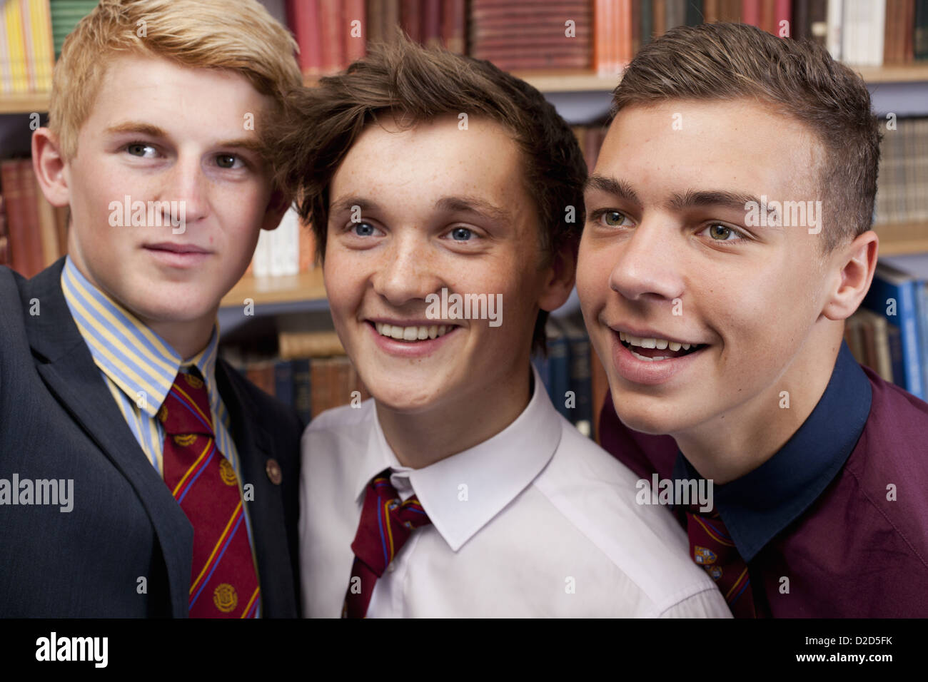 Close up of students smiling faces Stock Photo - Alamy