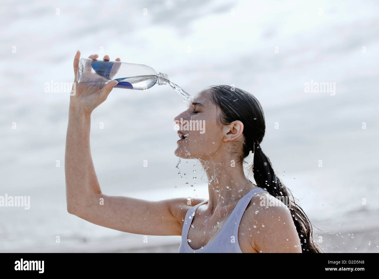 Woman Water Wet Clothes High Resolution Stock Photography and Images ...